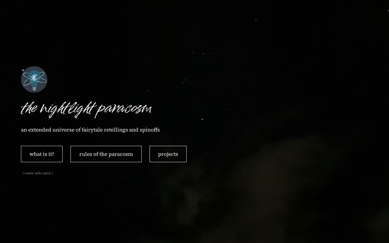 the nightlight paracosm